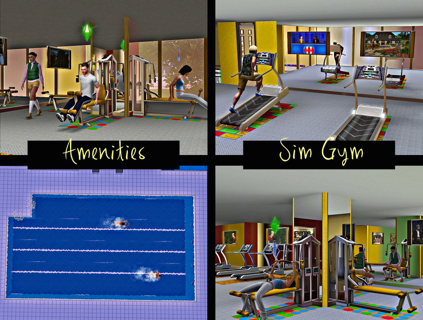 The Sims Resource - 24 Hour Sim Gym