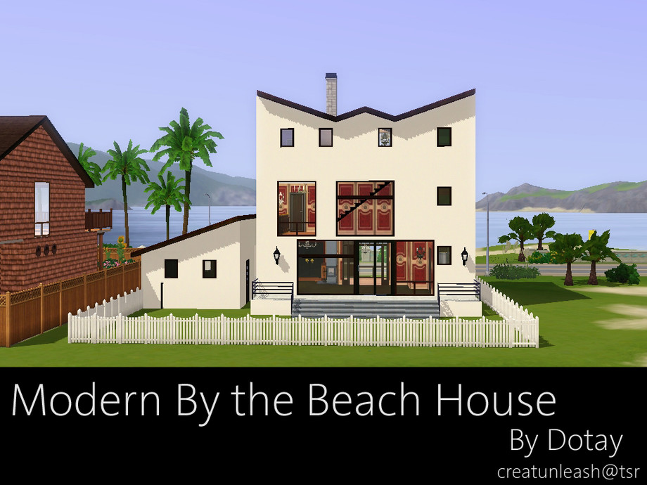 The Sims Resource | Modern By the Beach House