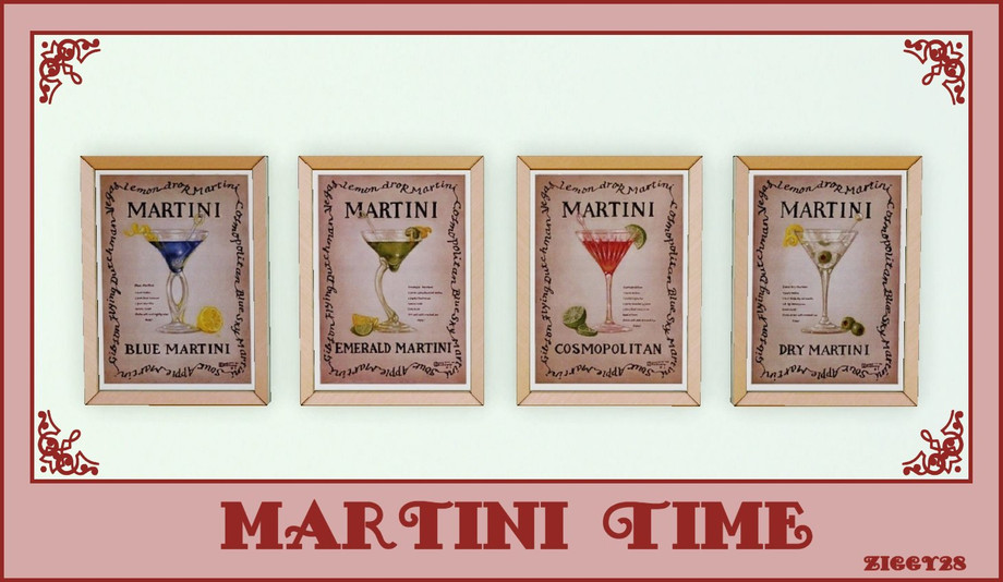 The Sims Resource - Dry Martini