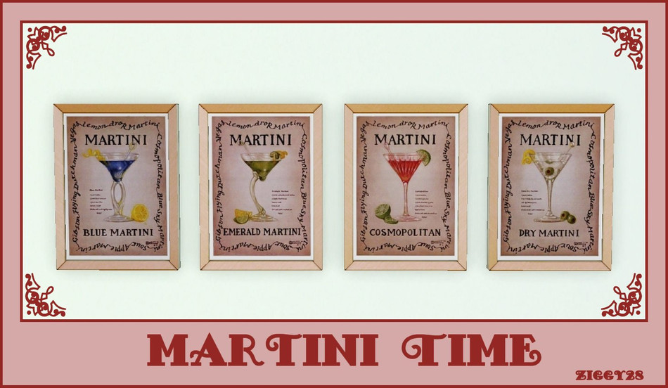 The Sims Resource - Martini Time
