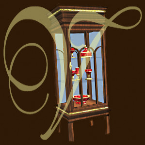 The Sims Resource | Regency and Vanity Fair Display Case