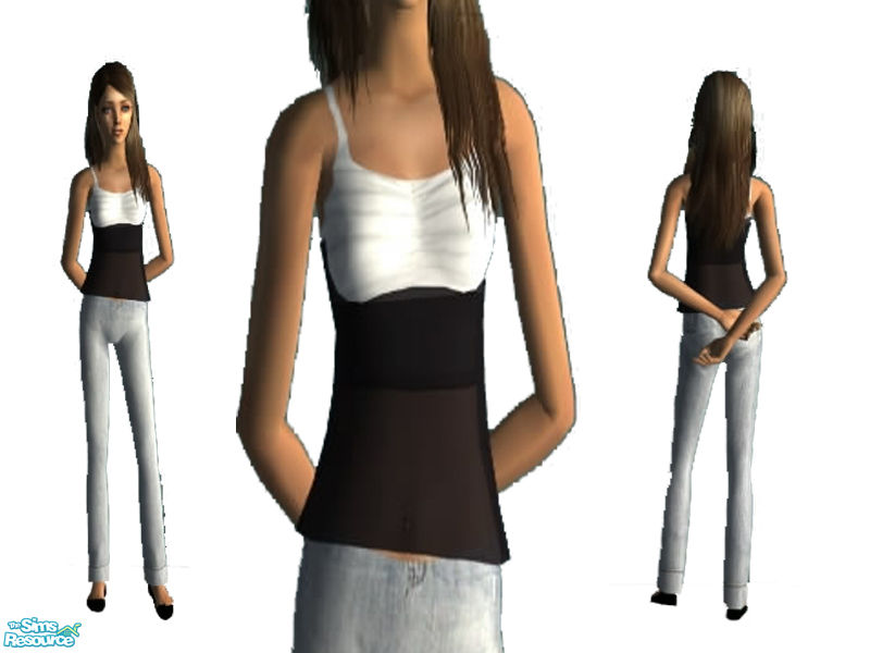 The Sims Resource | TF Fashion Set 3-White