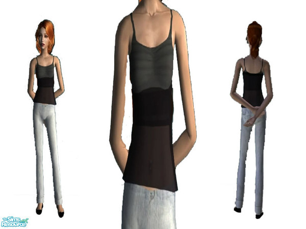 The Sims Resource - TF Fashion Set 3-Grey