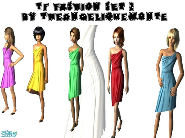 The Sims Resource | TF Fashion Set 2