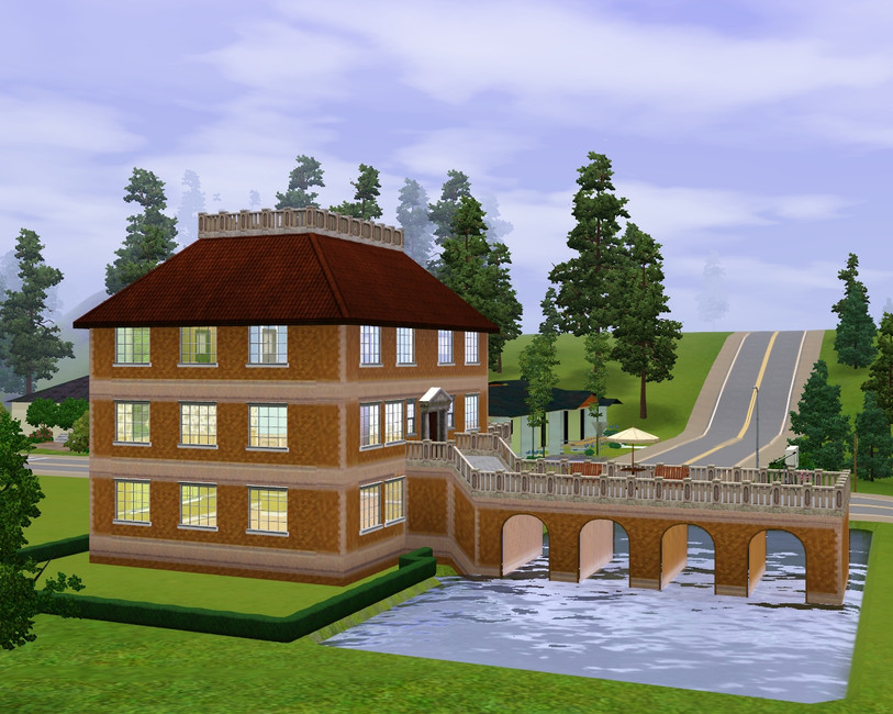 The Sims Resource - Bridge Hotel sunset valley