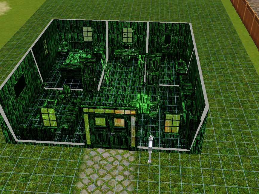 The Sims Resource - Matrix Theme starter home