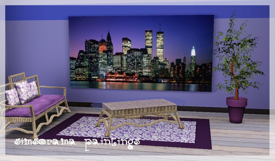 The Sims Resource - simsorama - new york by night