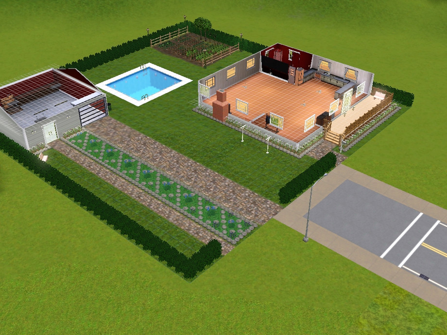 The Sims Resource | Loft House with WorkShop