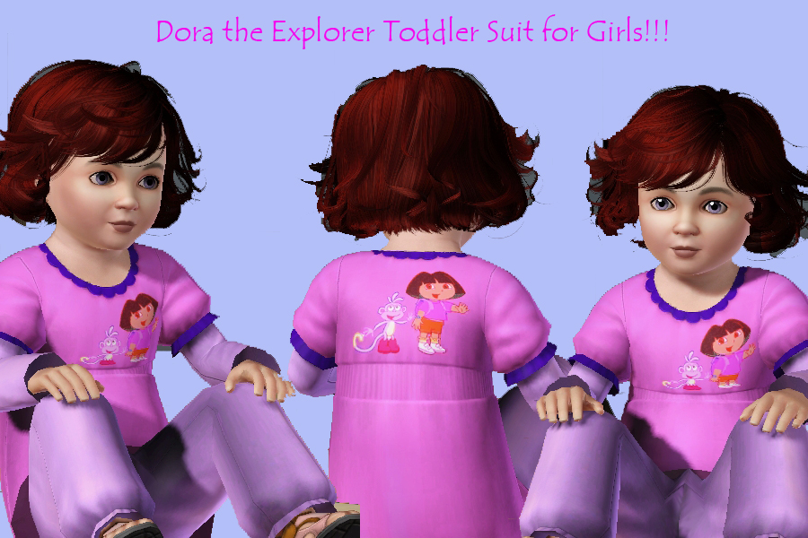 The Sims Resource | Dora the Explorer Toddler