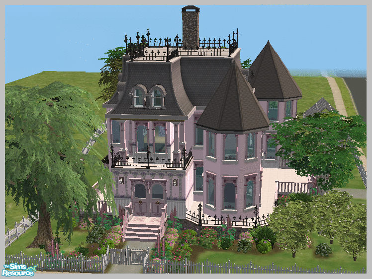 The Sims Resource | Pretty Pink House