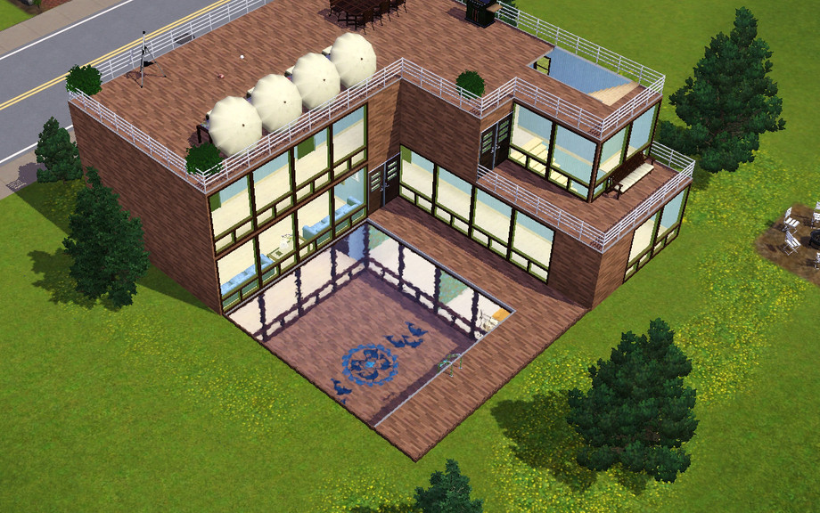 The Sims Resource | Sunny Basement Art Lot