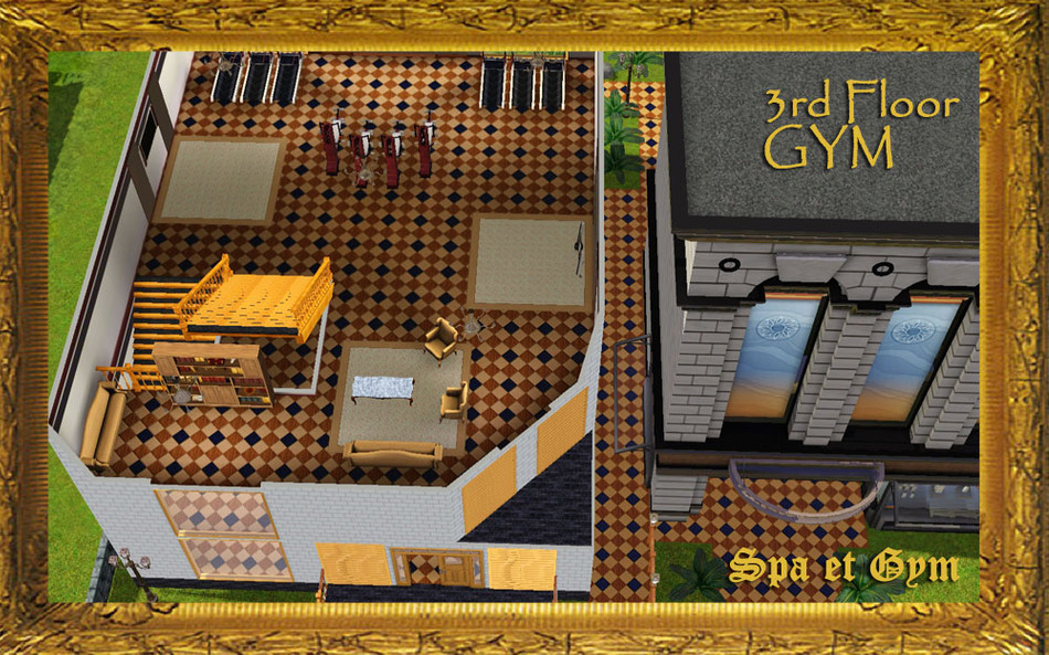 The Sims Resource - Spa et Gym Elegant