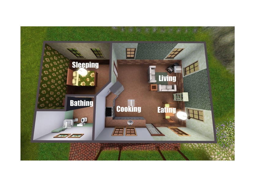 The Sims Resource - Andrew (Starter Home)