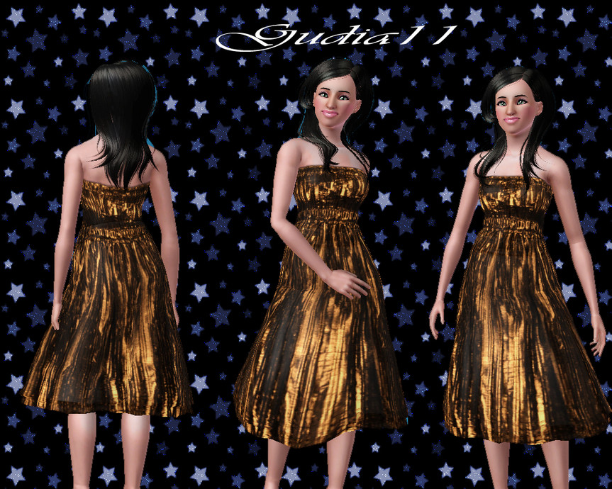 The Sims Resource | Beautiful Party Dress