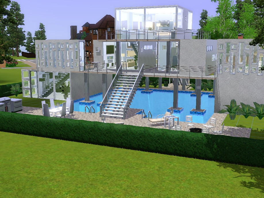 The Sims Resource - Pool Party House