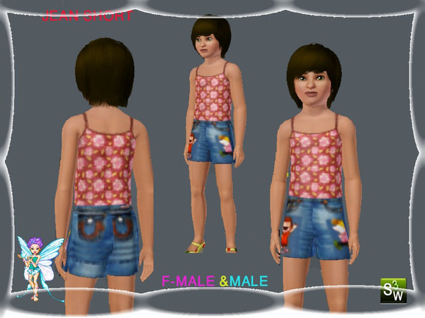 The Sims Resource - Bottom-PE-male&fmale
