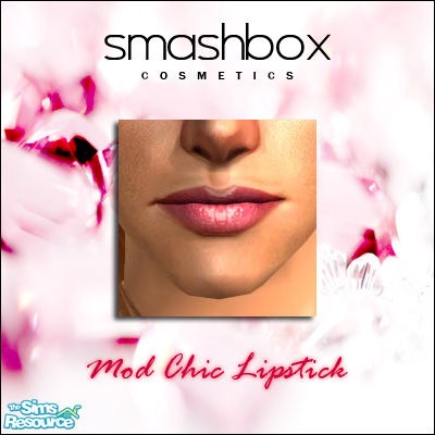 The Sims Resource - Smashbox - Mod Chic Lipstick 04