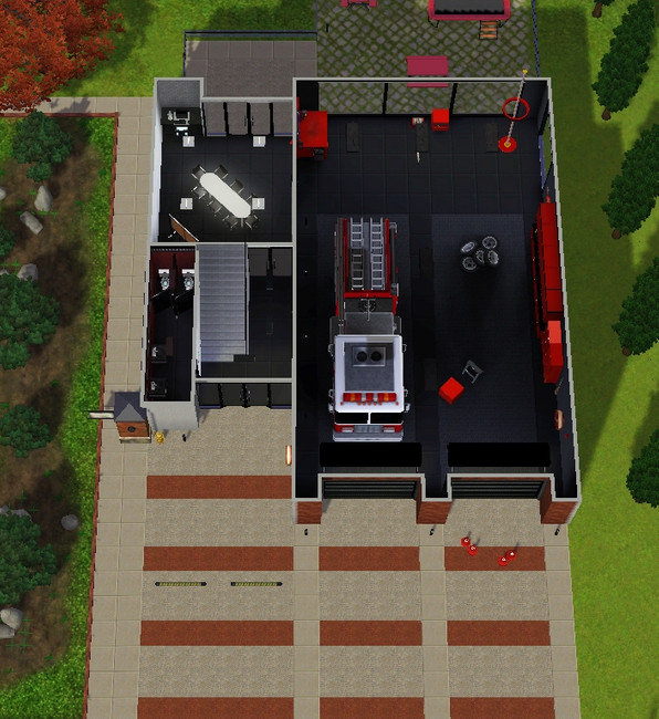 The Sims Resource - Fire Station