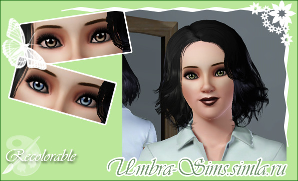 The Sims Resource | Recolorable lenses by Umbra-Sims