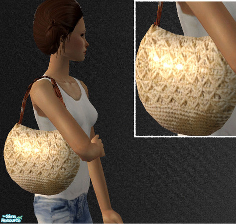 The Sims Resource - \'Lady\' - Purse Beach