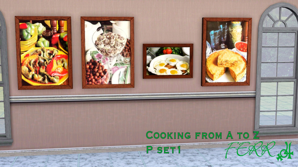 The Sims Resource - Cooking from A to Z Pset1