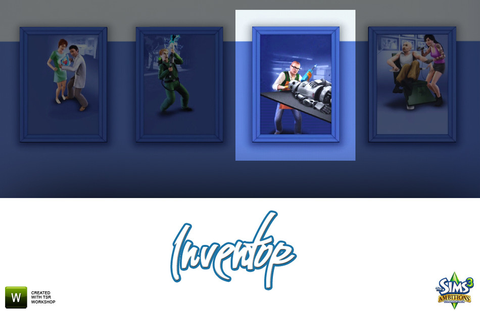 The Sims Resource - Inventor Painting