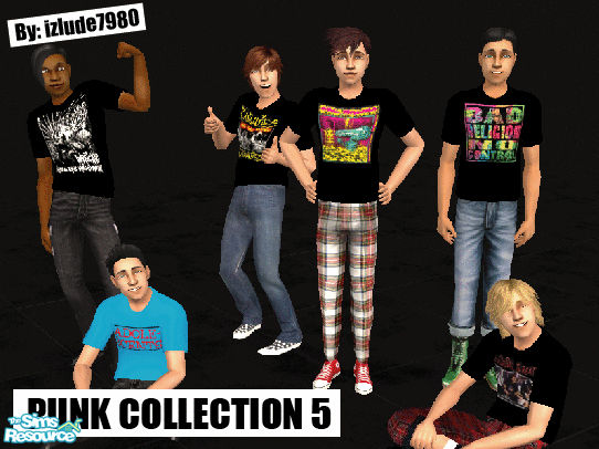 The Sims Resource - Punk Collection 5