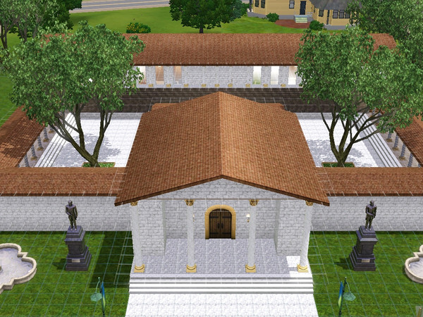 The Sims Resource | Ancient Greek Senate