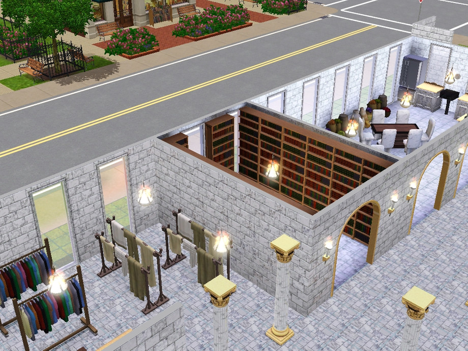 The Sims Resource | Ancient Greek Market