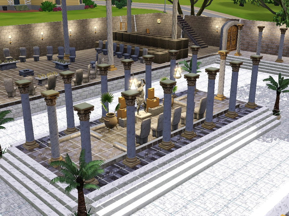 The Sims Resource | Ancient Greek Senate