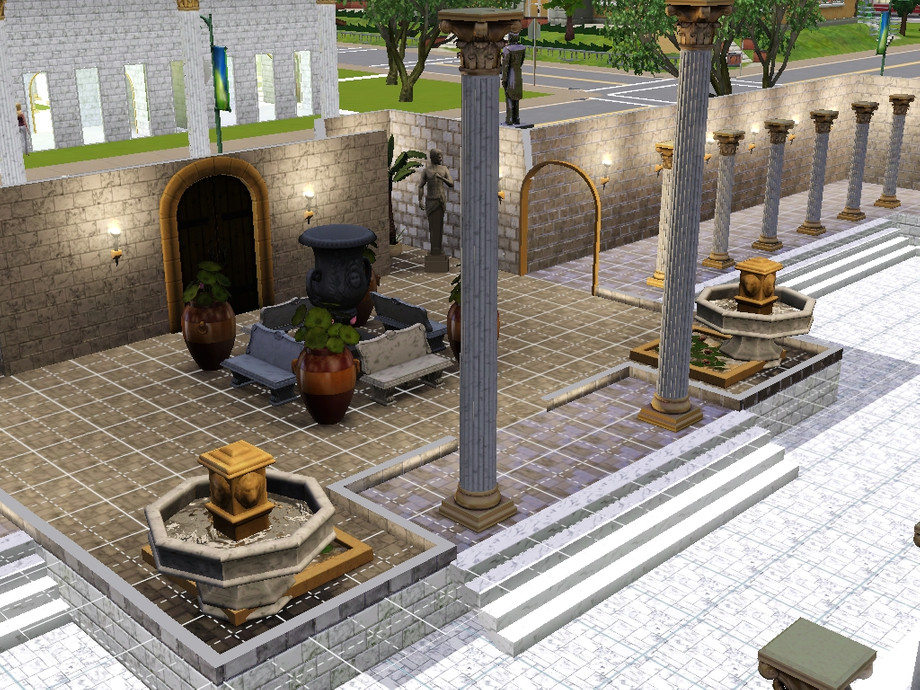 The Sims Resource | Ancient Greek Senate