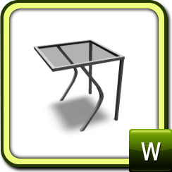 The Sims Resource - Cappuccino Reading Corner End Table