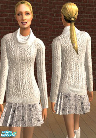 The Sims Resource | Winter casual outfit