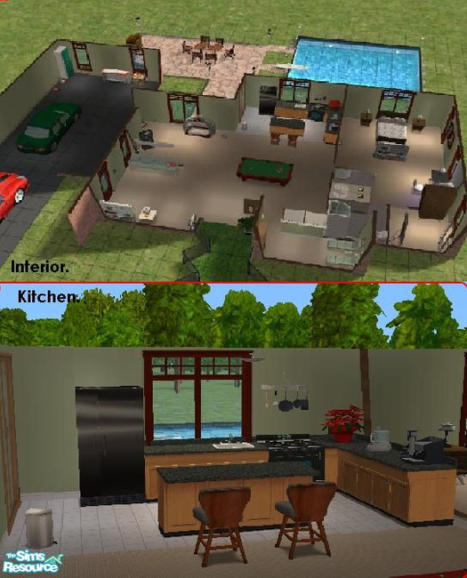 The Sims Resource - Modern Home for 2!