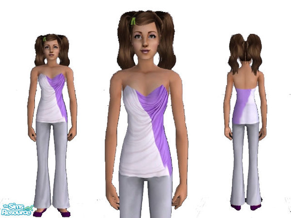 The Sims Resource | TF Fashion Set 7 - Purple
