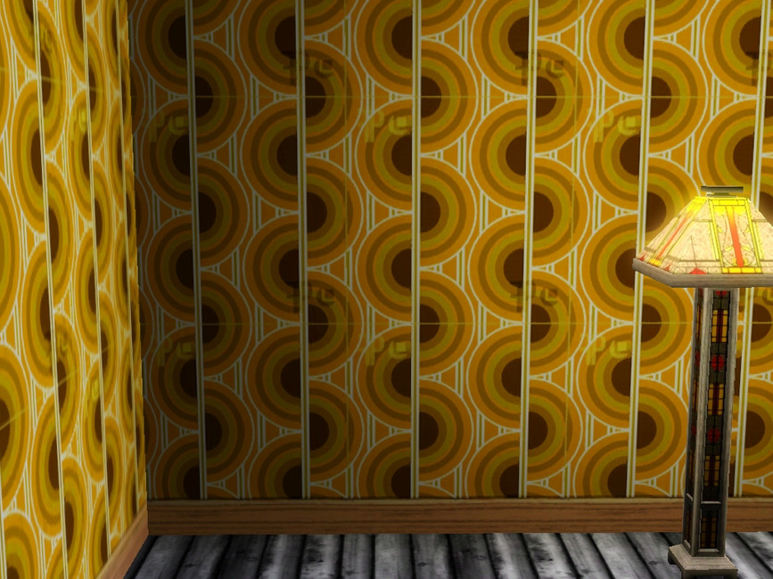 The Sims Resource - Retro Wallpaper