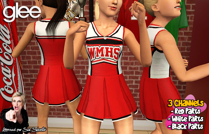 The Sims Resource | Cheerios Outfits - From GLEE