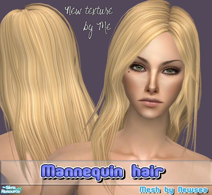 The Sims Resource | Mannequin hair 2