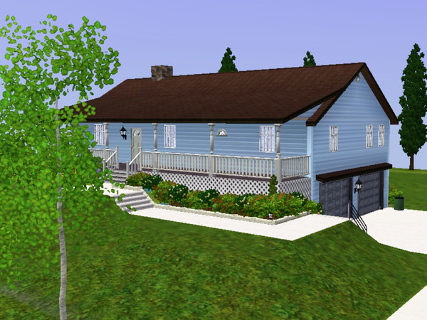 The Sims Resource | Lovely Ranch Style Home