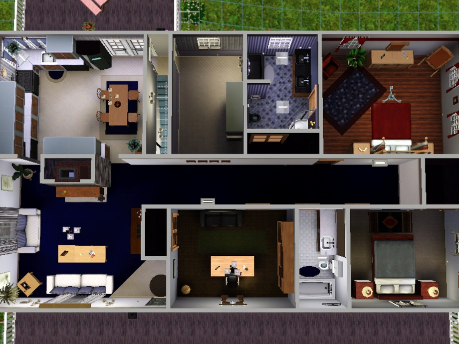 The Sims Resource - Lovely Ranch Style Home