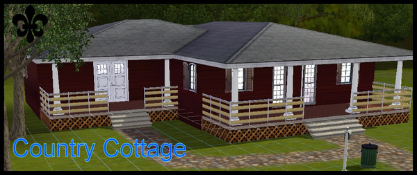 The Sims Resource | Red Country Cottage