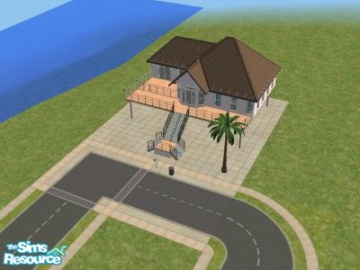 The Sims Resource - Laguna Beach Lifeguard Hut