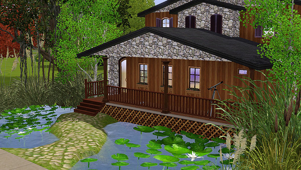 The Sims Resource | Lake Cottage - no CC