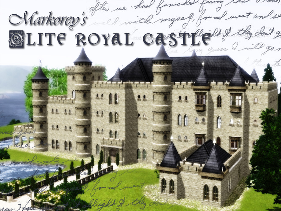 The Sims Resource | Castillo Real de Olite / Olite Royal Castle
