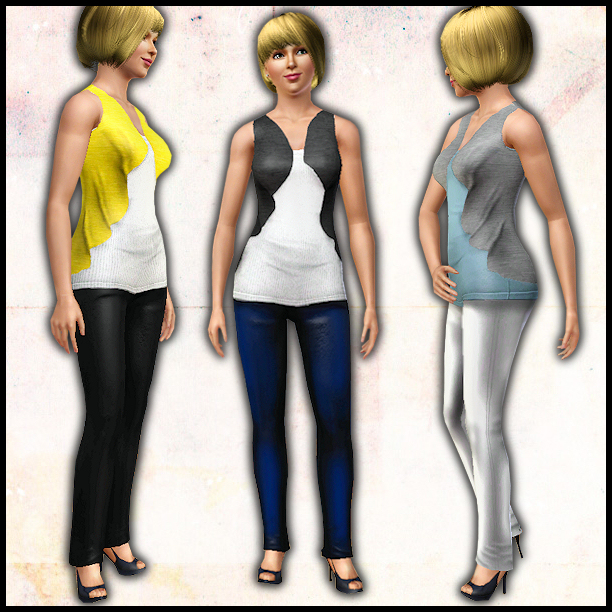 The Sims Resource | VestOutfit