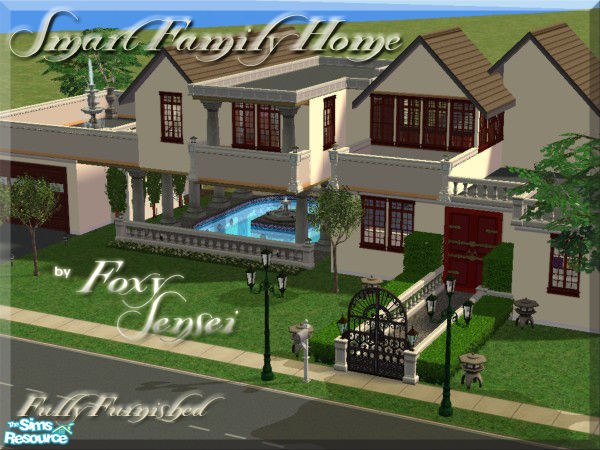 The Sims Resource | Smart Family Home - Furnished