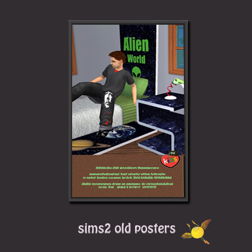 The Sims Resource - sims2 old posters for sims3 c