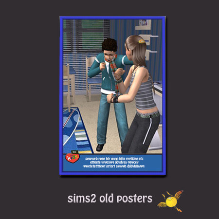 The Sims Resource - sims2 old posters for sims3 b