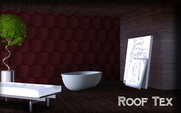The Sims Resource - Roof Tex II