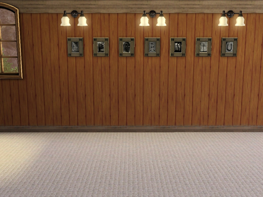 The Sims Resource - Alphabet letters Paintings